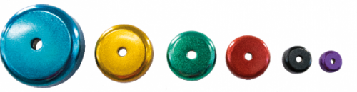 Coloured Neodymium NdFeB Pot Magnets | Eclipse Magnetics