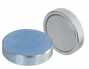 Neodymium Shallow Pot Magnets | Eclipse Magnetics